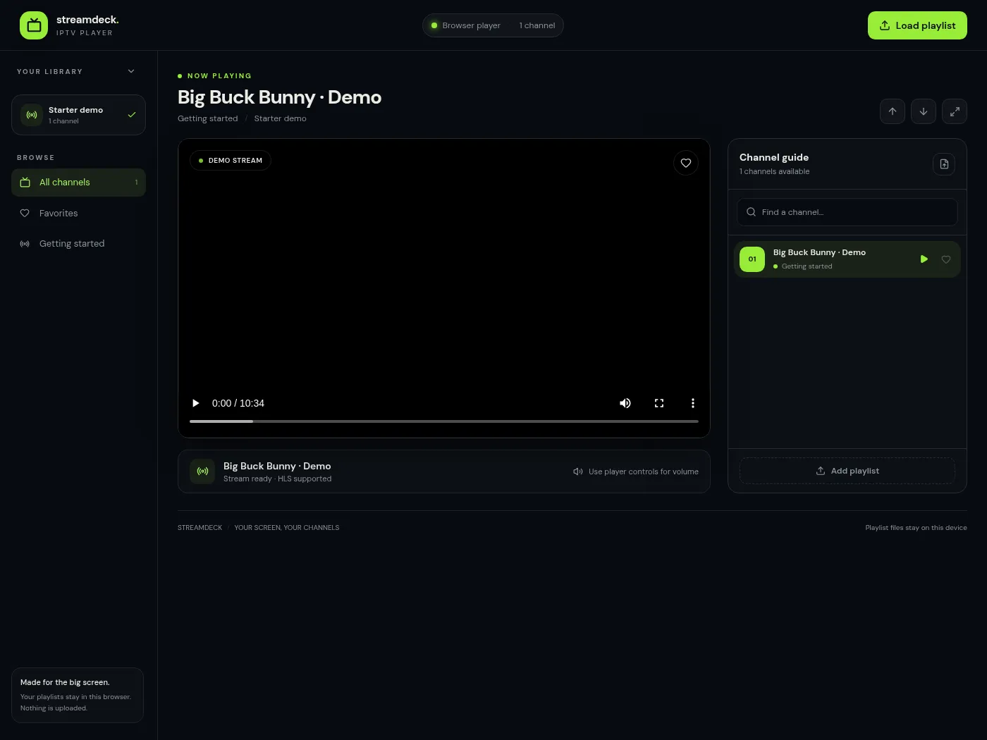 Web IPTV Player Pro