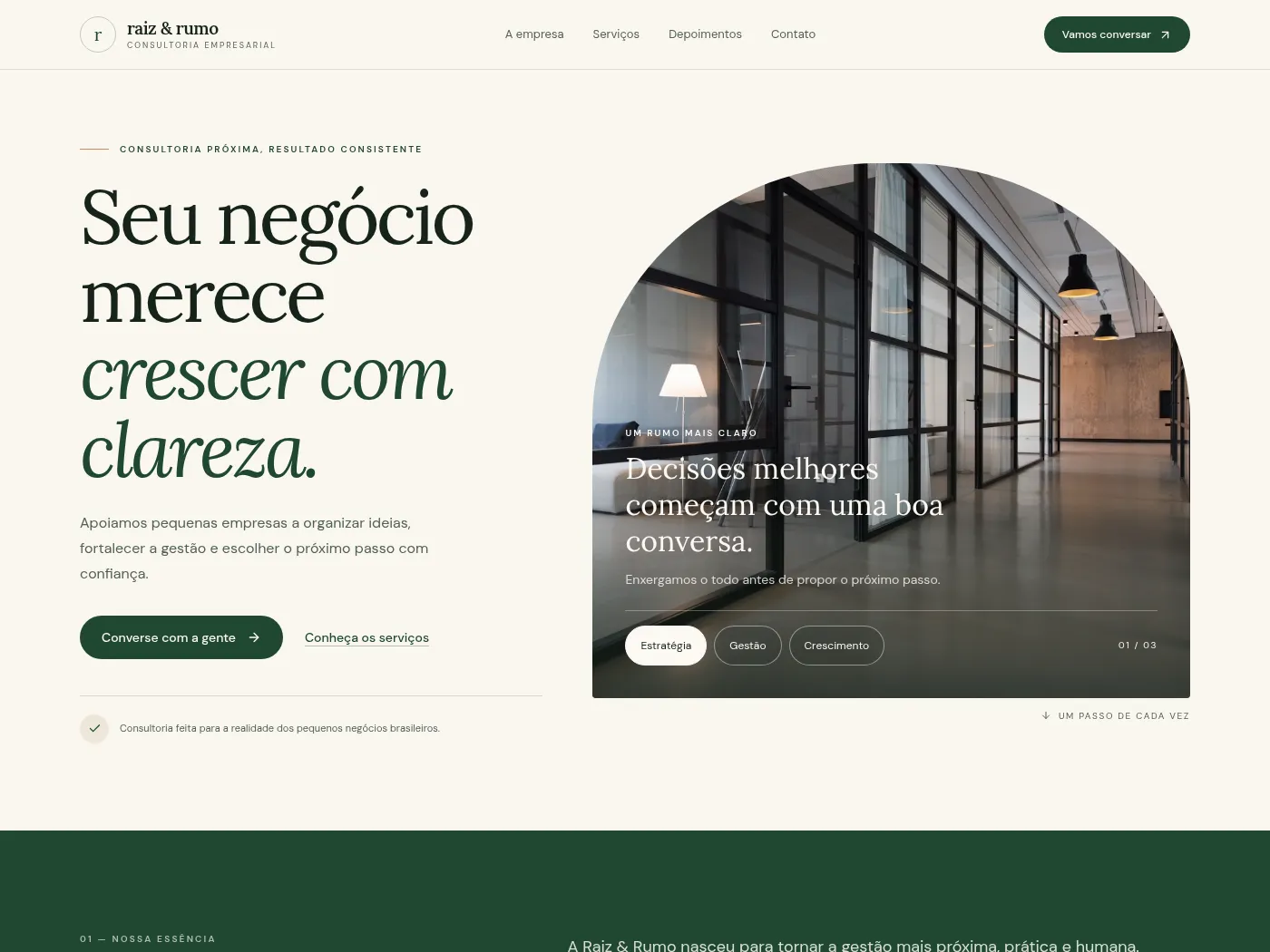 Modern Biz Website BR