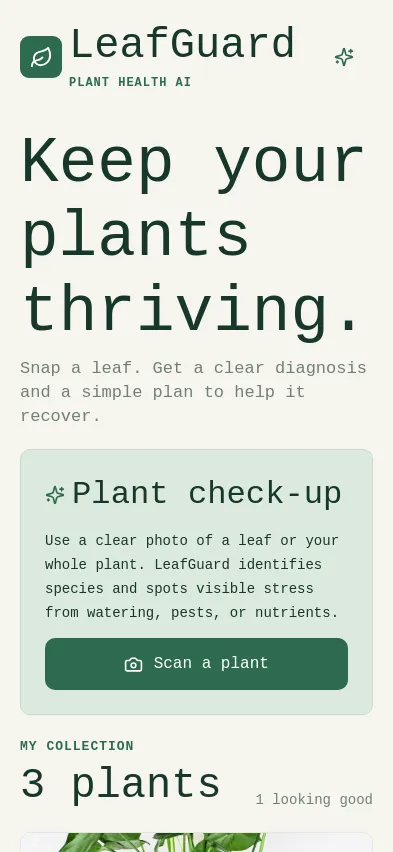 LeafGuard AI