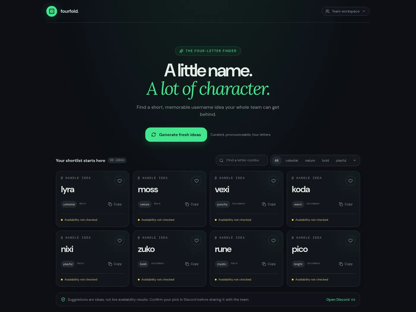 Discord Handle Finder