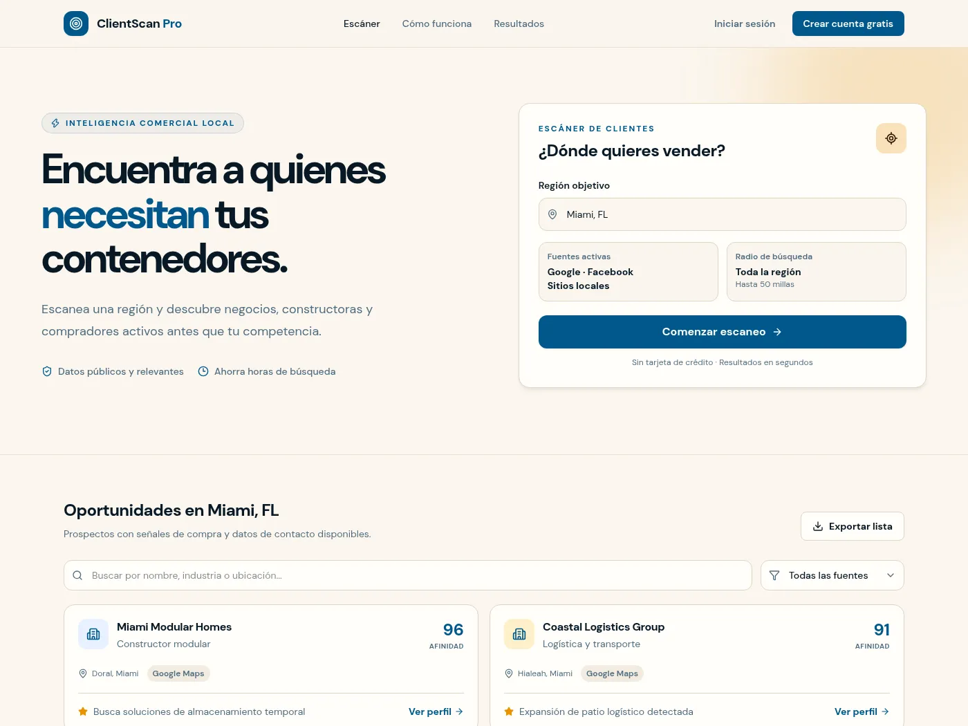 ClientScan Pro