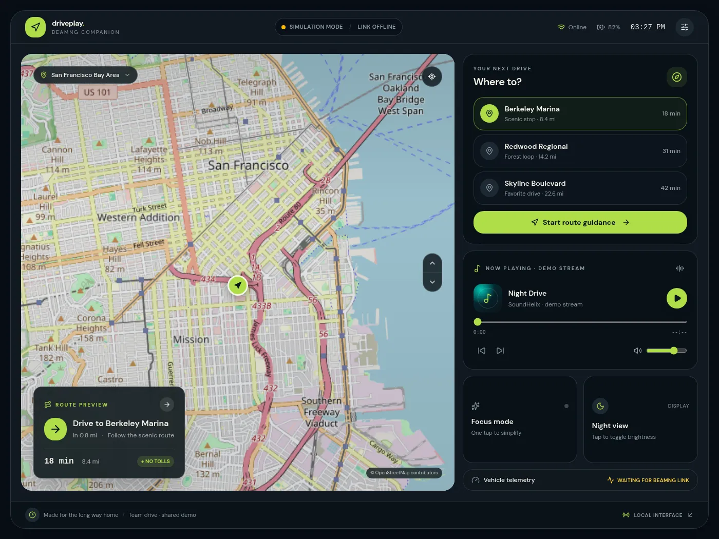 DrivePlay Interface