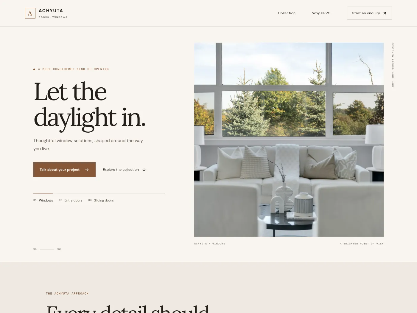 Achyuta UPVC Showcase