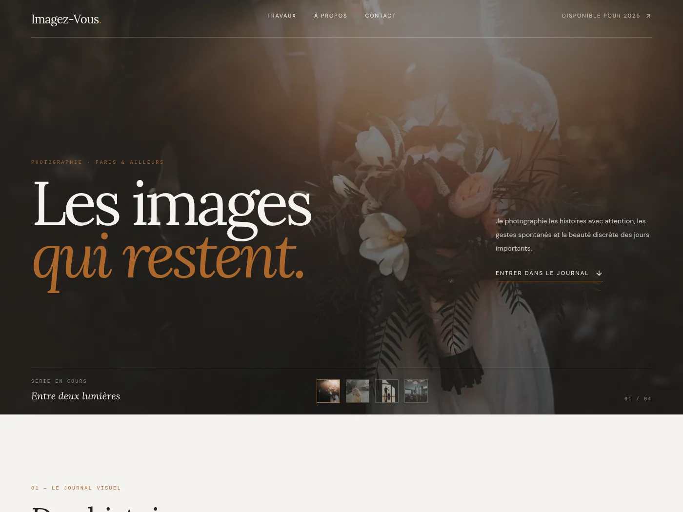 Imagez-Vous Portfolio Site