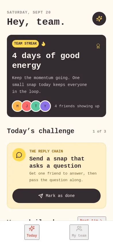 SnapScore Booster
