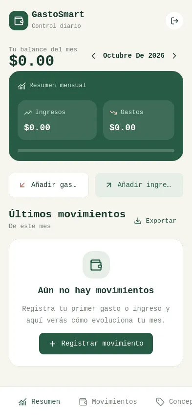 GastoSmart Móvil