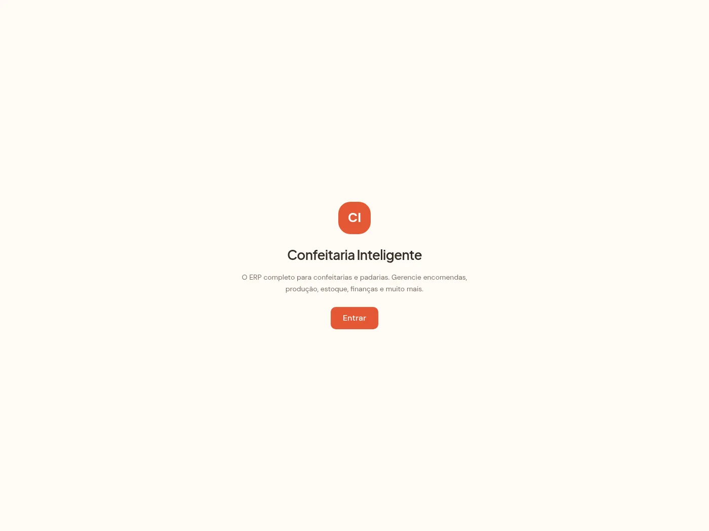 Confeitaria Inteligente ERP