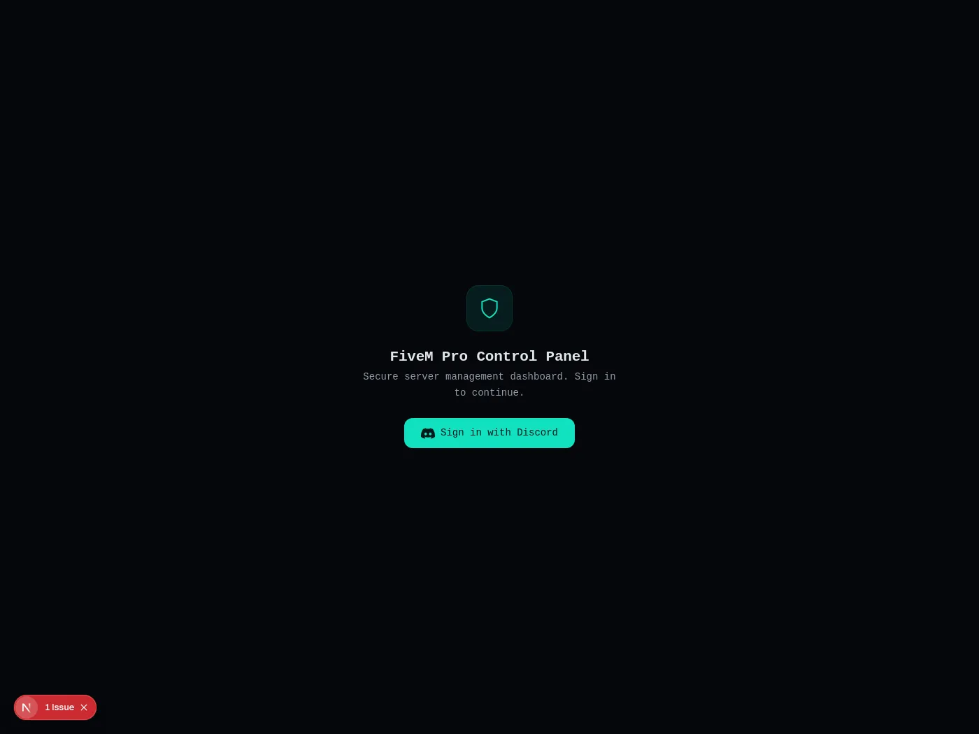 FiveM Pro Control Panel