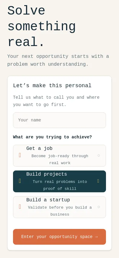 Problem2Startup