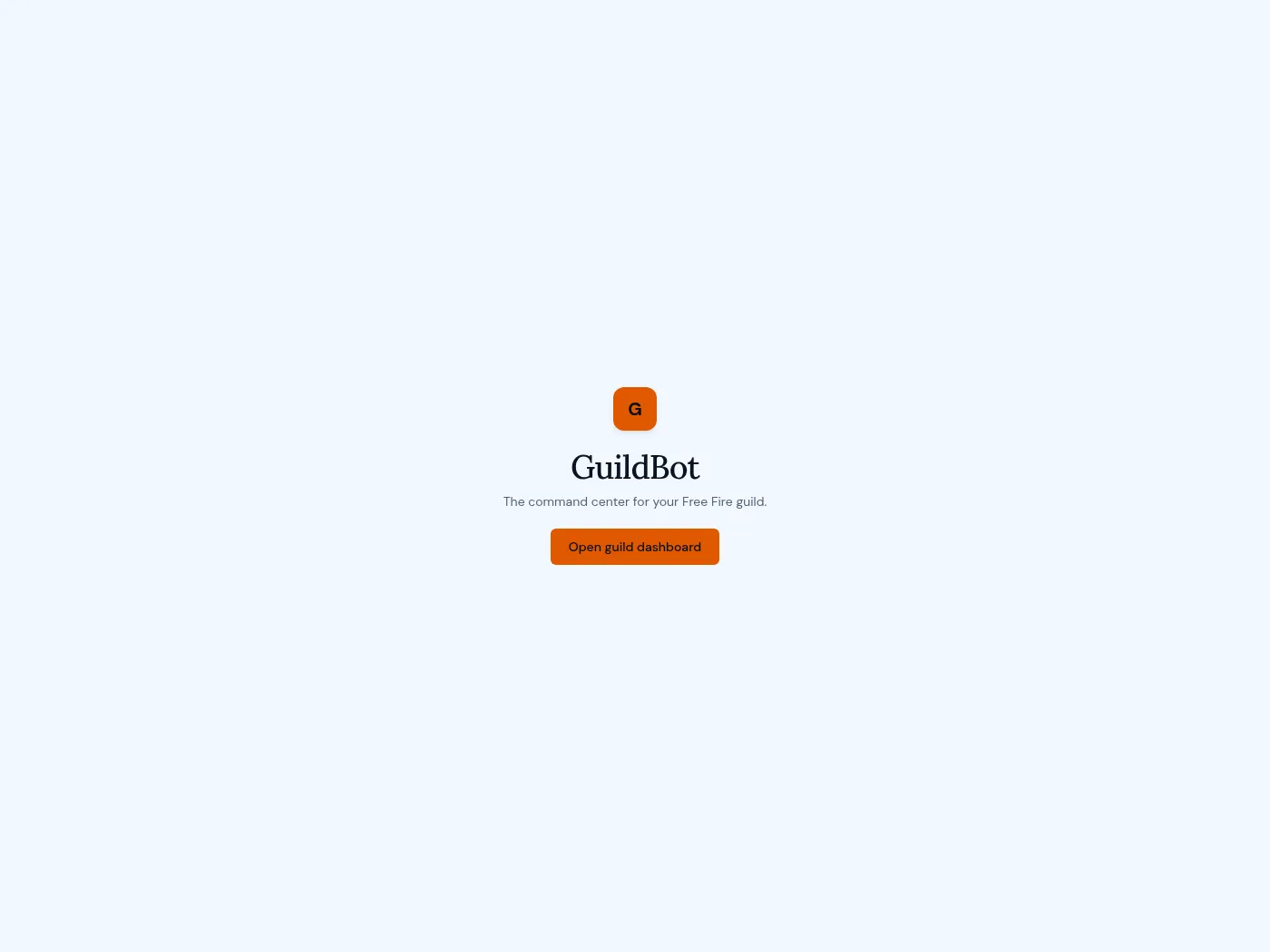 GuildBot for Free Fire