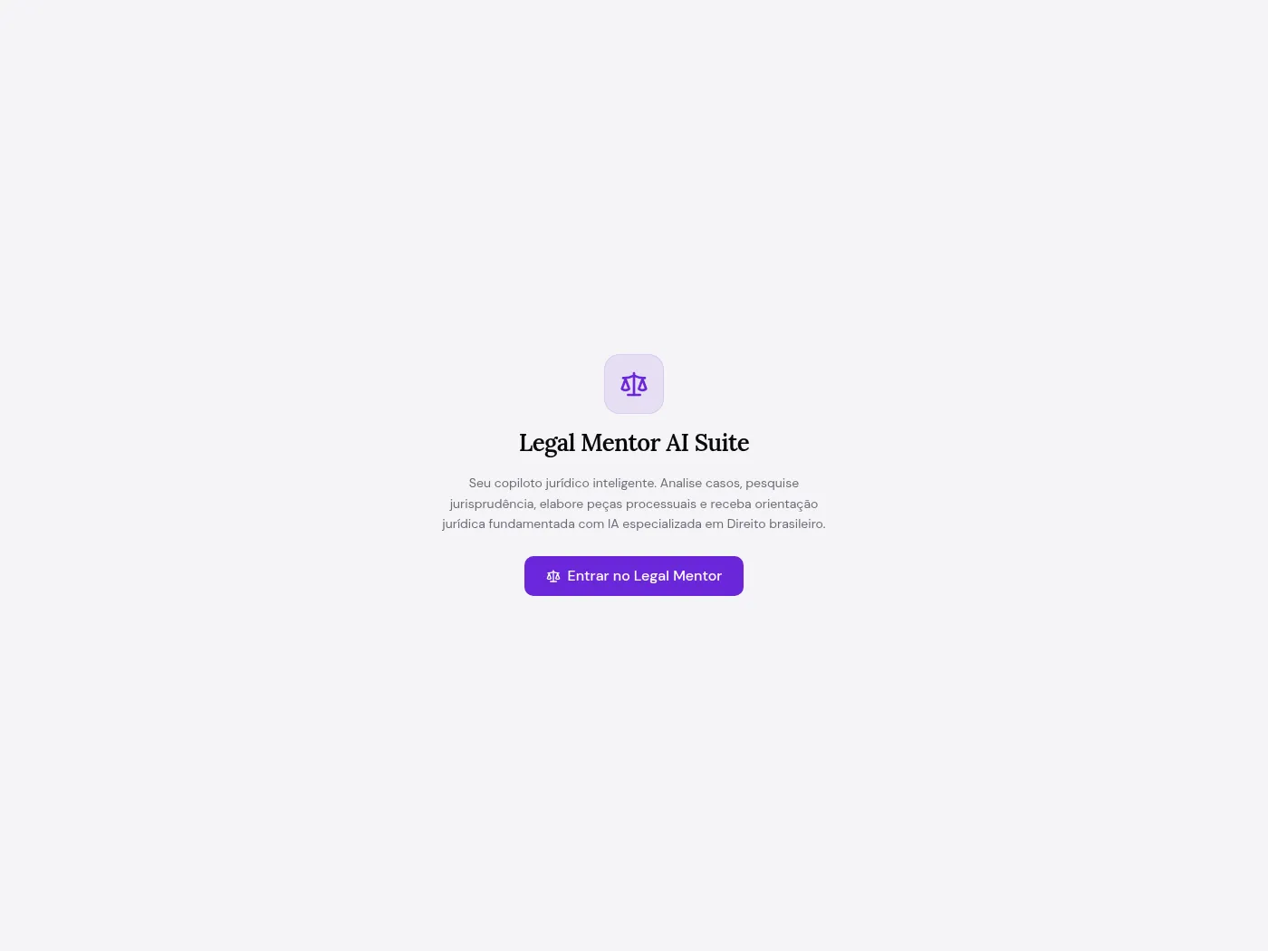Legal Mentor AI Suite