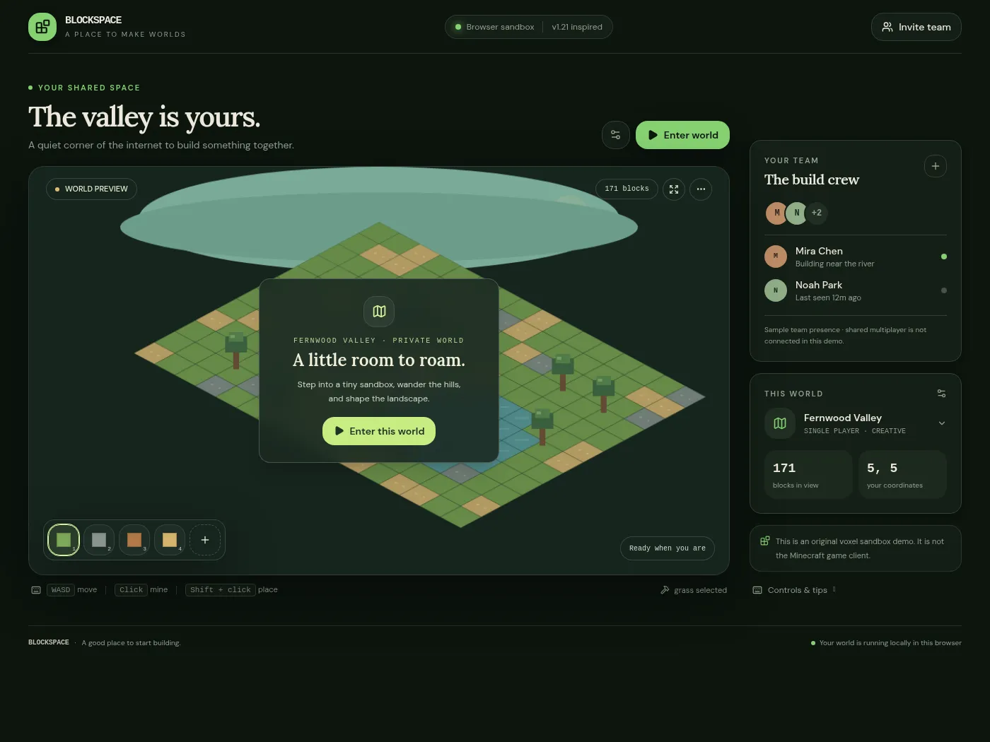 WebCraft Client