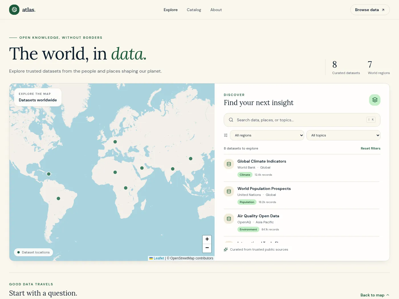 Global Data Explorer