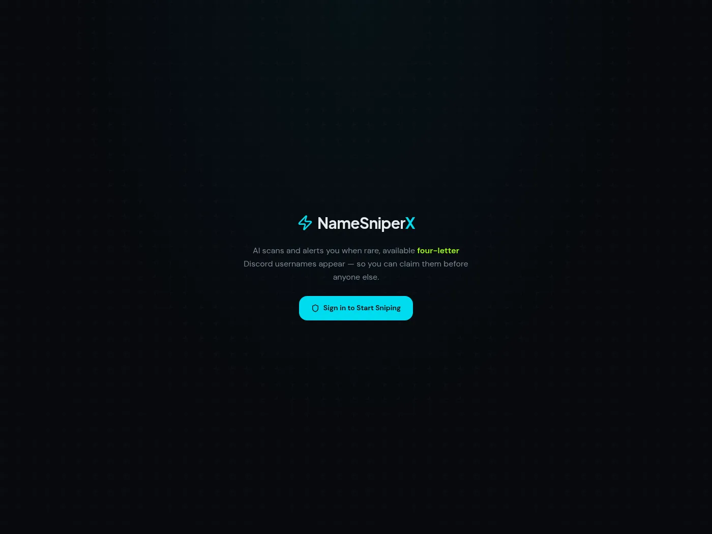 NameSniperX