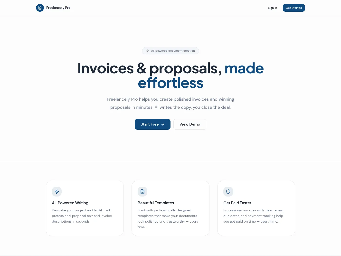 Freelancely Pro