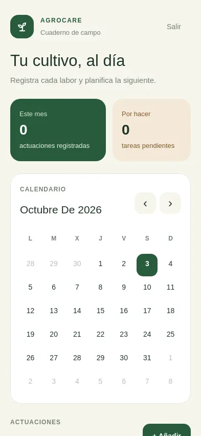 AgroCare Tracker