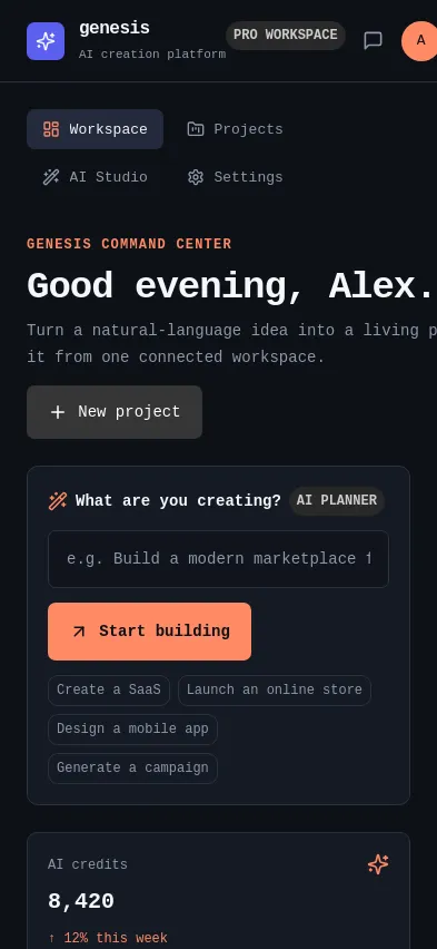 AI Genesis Platform