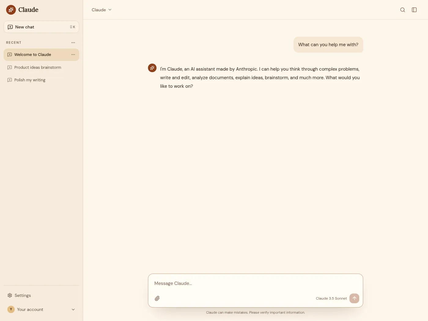 Claude Chatbot Clone