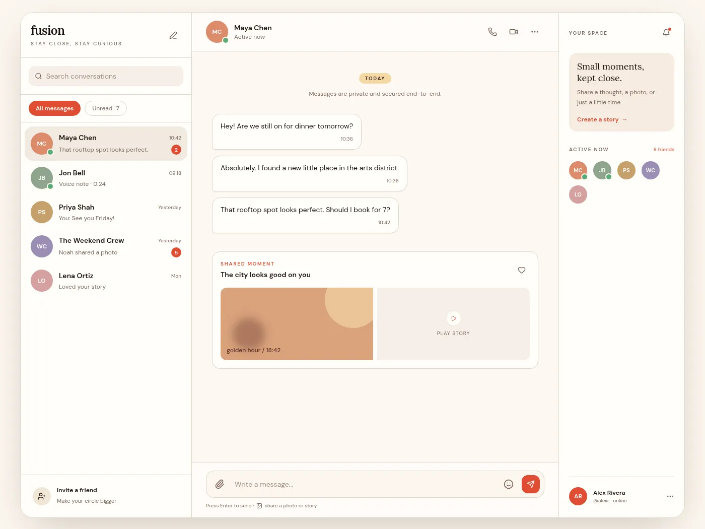 Fusion Social Hub
