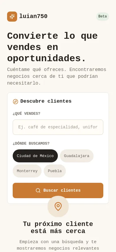 Luian750 Seller Connect