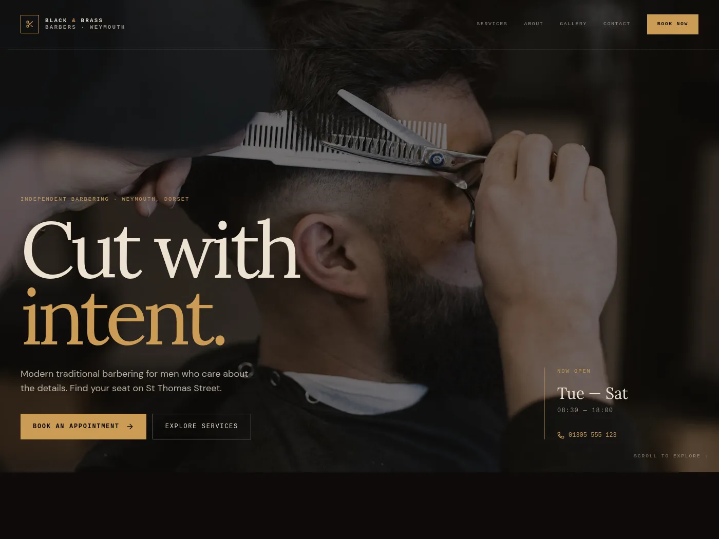 BLACK & BRASS Barbers