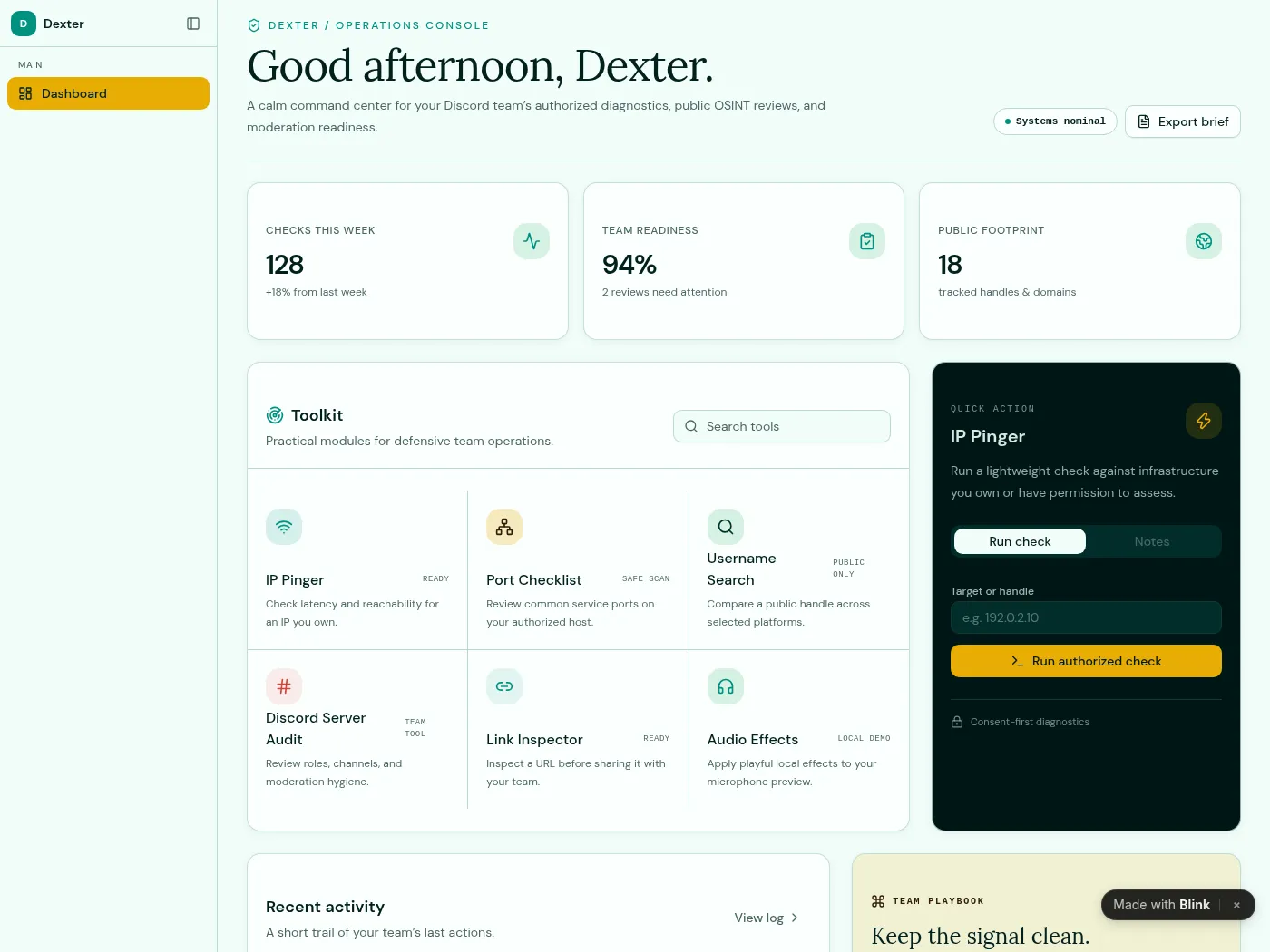 Dexter Cyber Toolkit