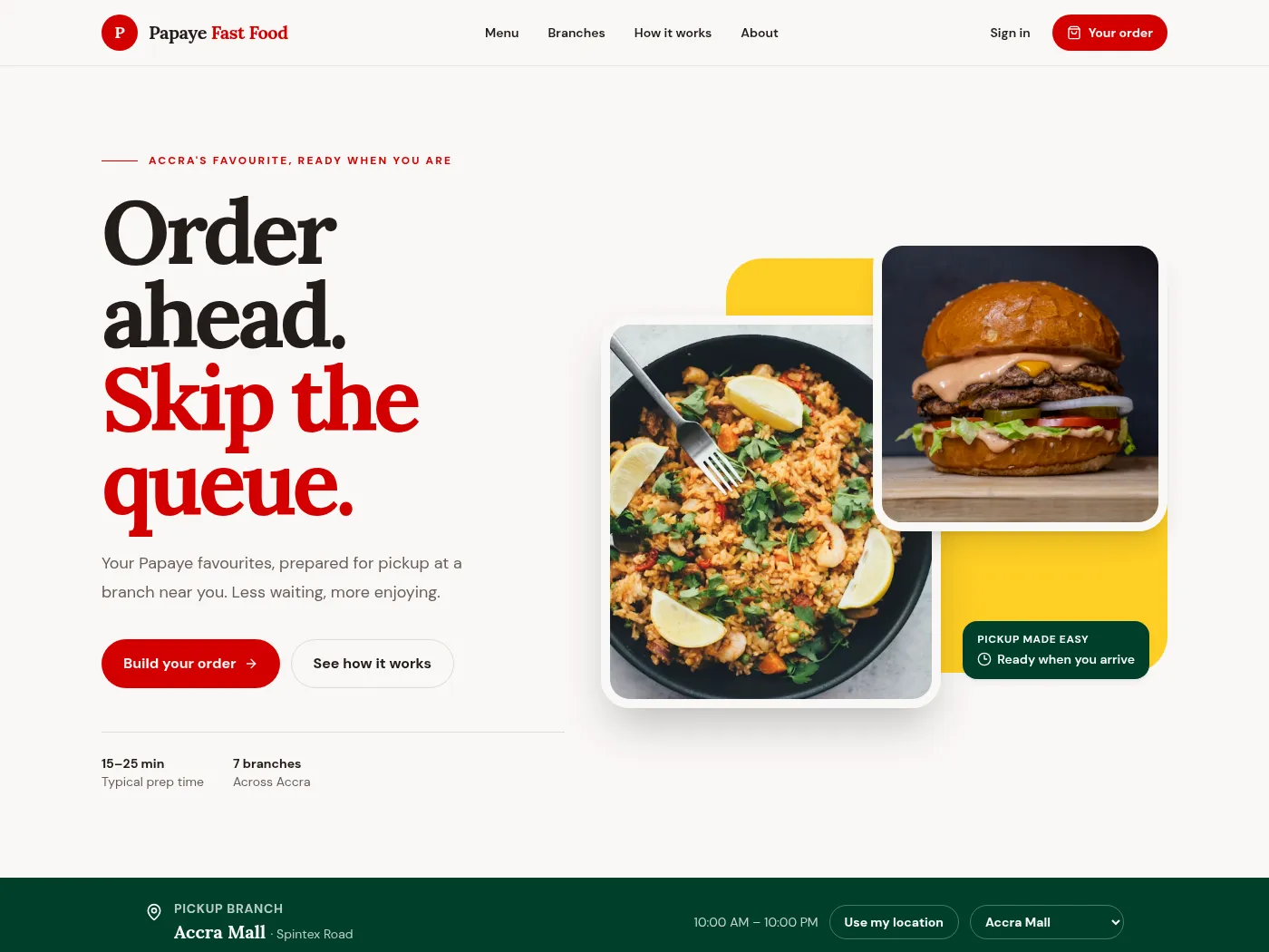 Papaye Pre-Order System