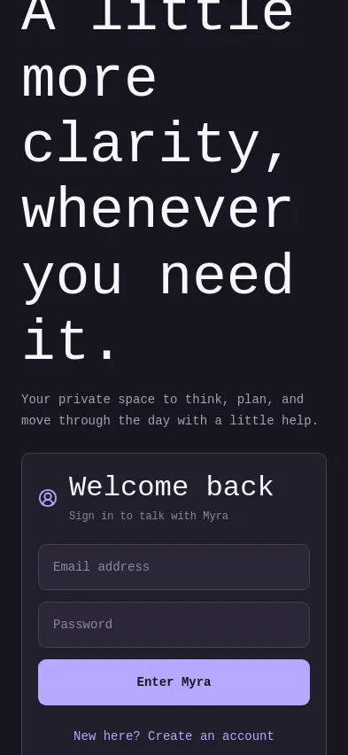Myra AI Assistant