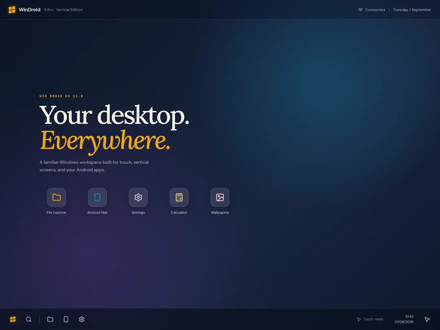 WinDroid Desktop App