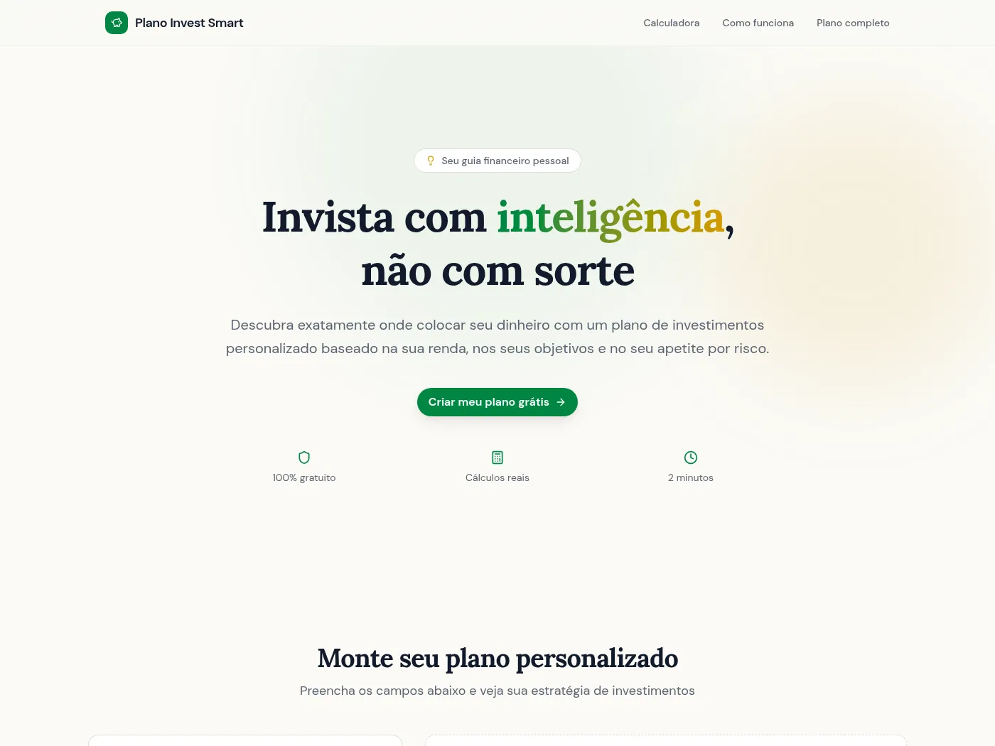 Plano Invest Smart