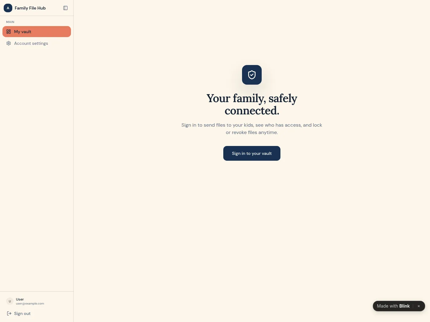 Family File Hub