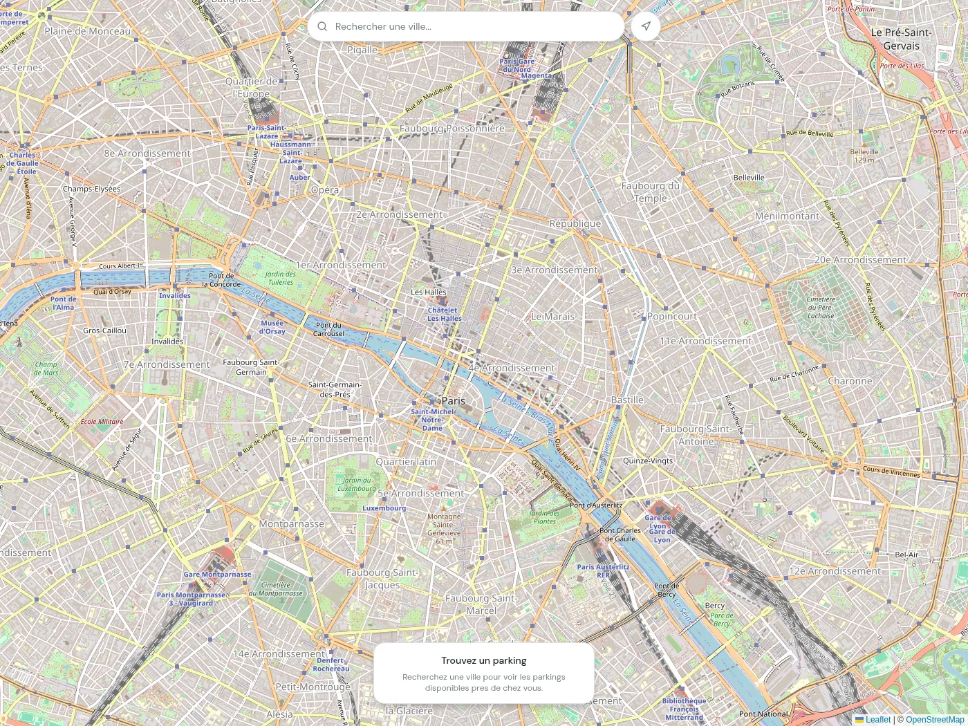 Parking Finder Web