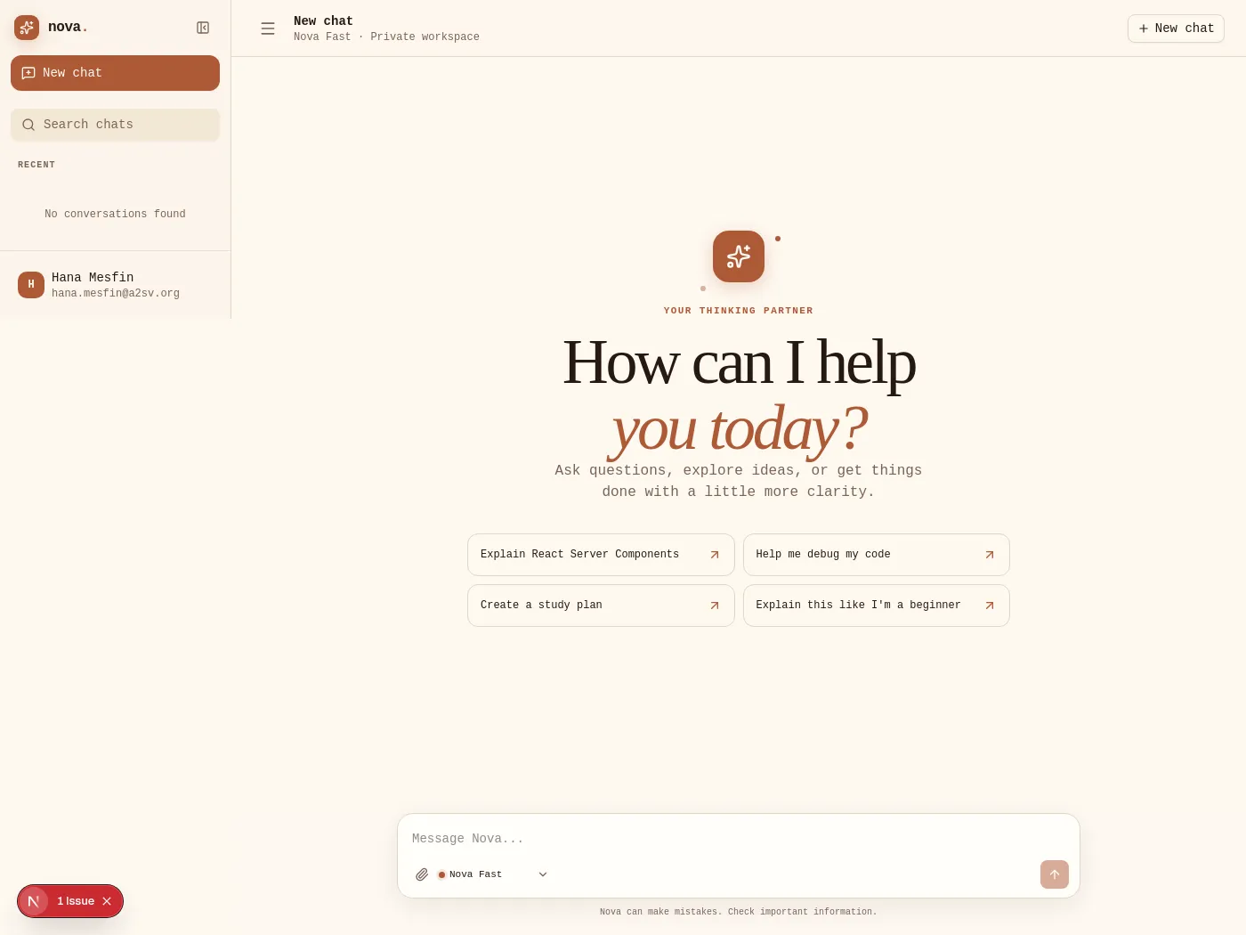 Nova AI Chat Suite