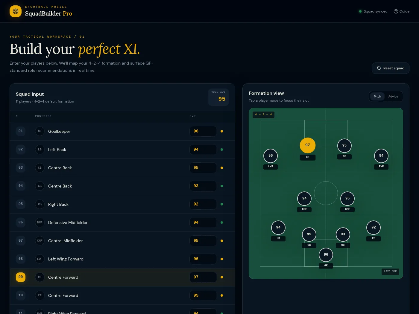 SquadBuilder Pro