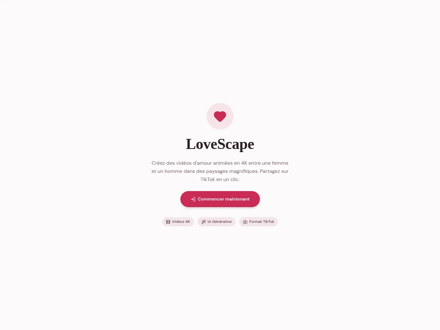 LoveScape Video Creator