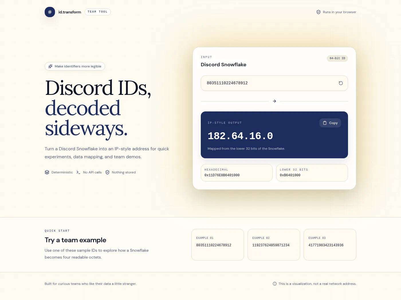 Discord ID Transformer