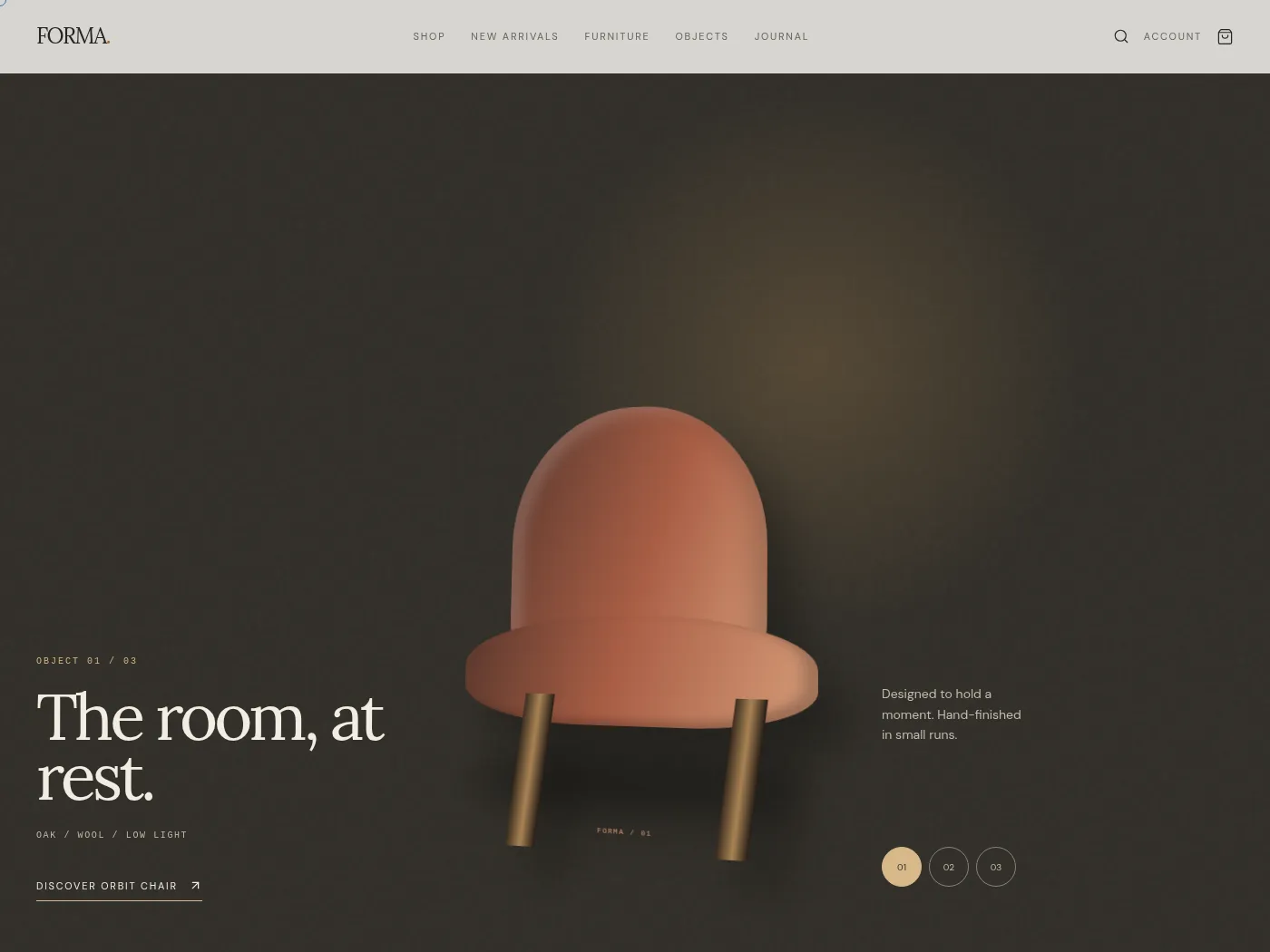 3D Shop Template