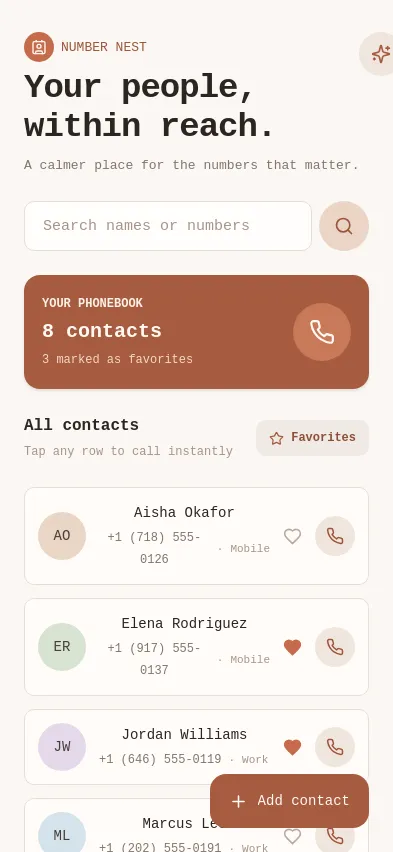 Phone Number Tool
