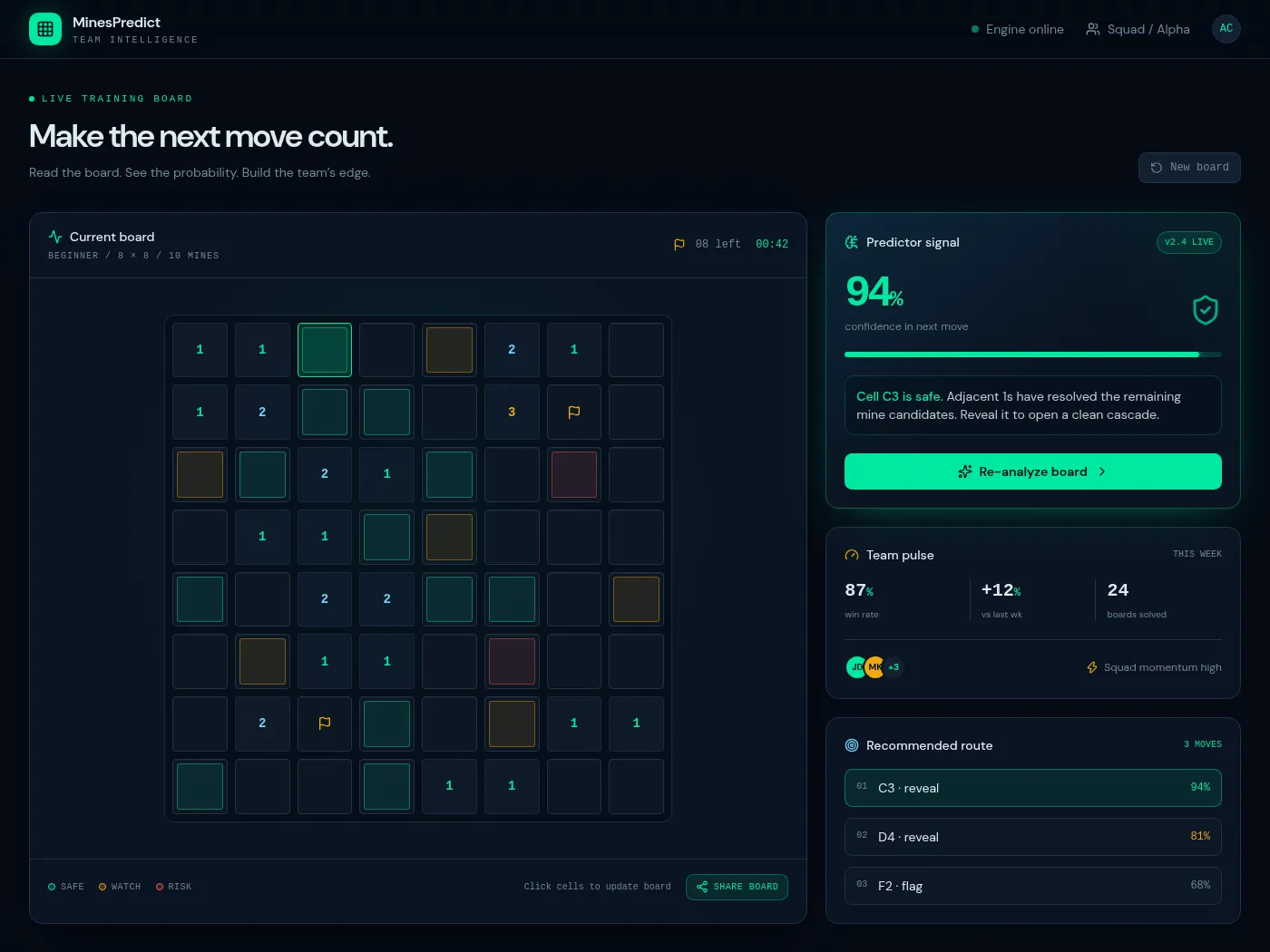 MinesPredict AI Bot