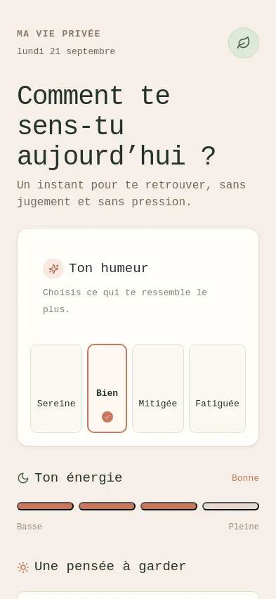 Ma Vie Privée