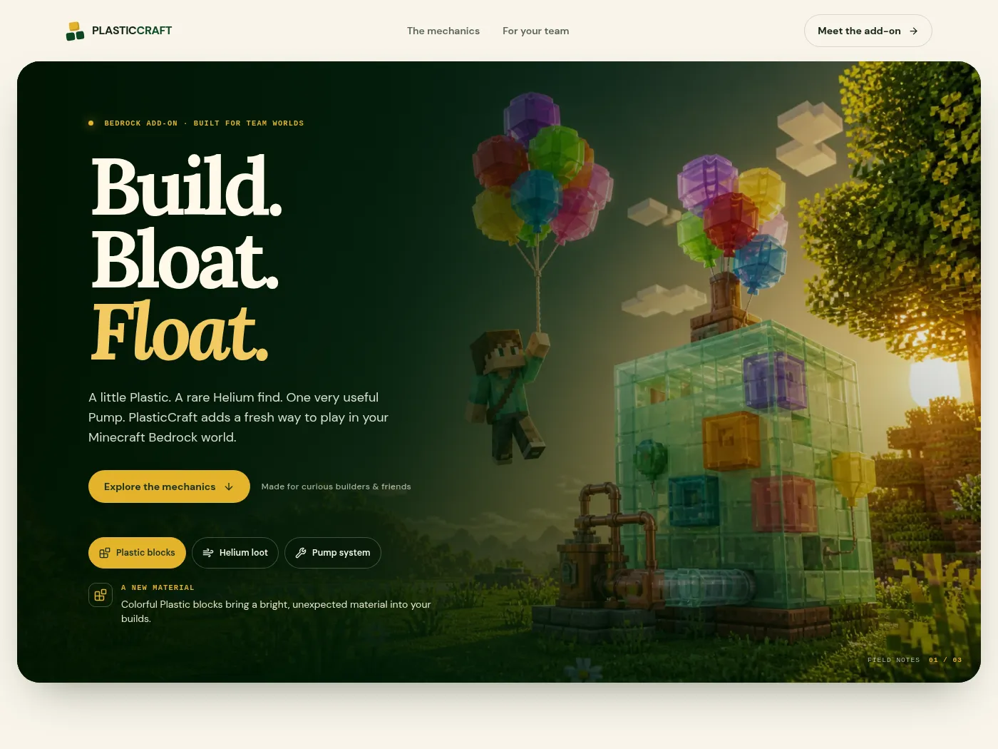 PlasticCraft for Minecraft