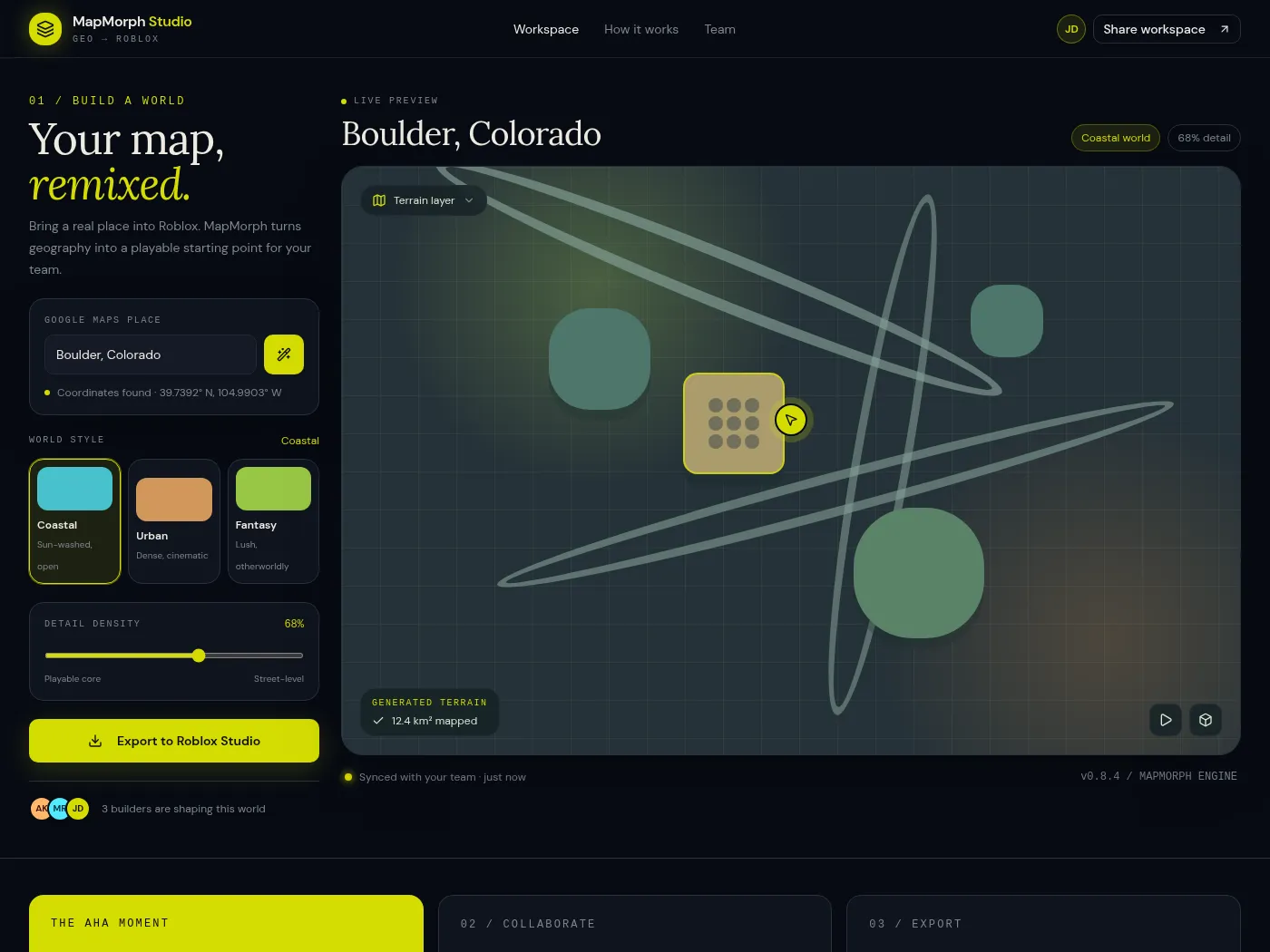 MapMorph Studio