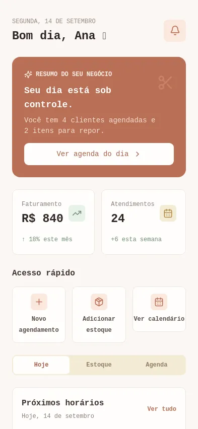 ManicureBiz Mobile Manager