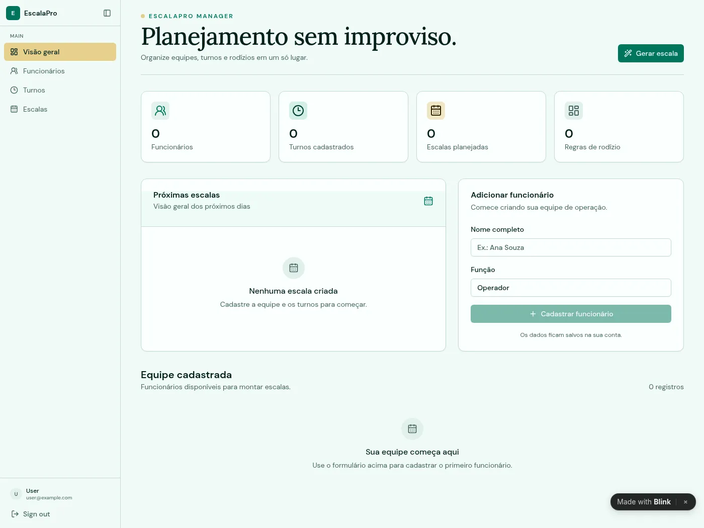 EscalaPro Manager