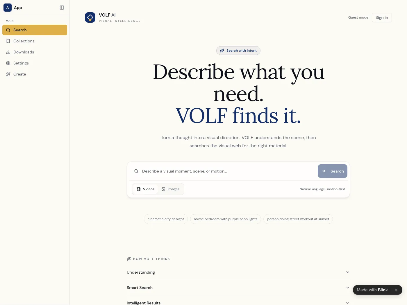 VOLF AI Visual Intelligence