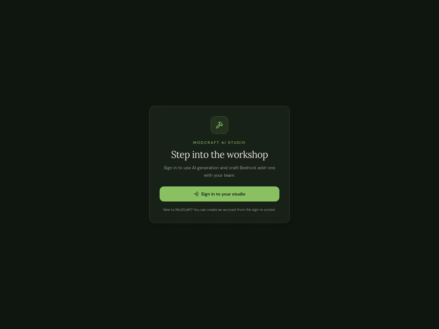 ModCraft AI Studio