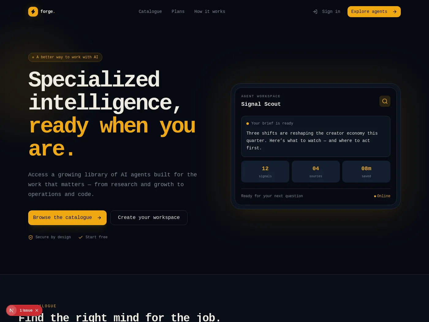 SaaS AI Agents Marketplace