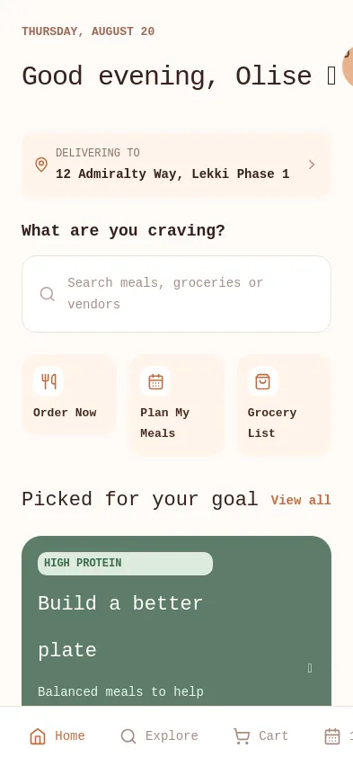 MealEase Mobile