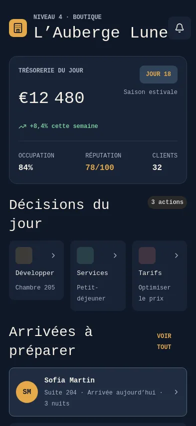 Hotel Tycoon Mobile