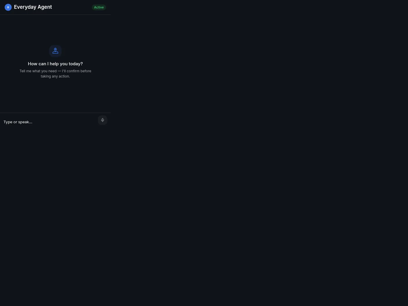 Everyday Agent Extension